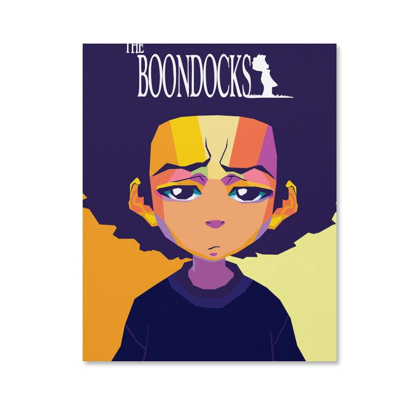 The Boondocks Wall Art, Canvas Hanging Painting, Artwork for Living ...