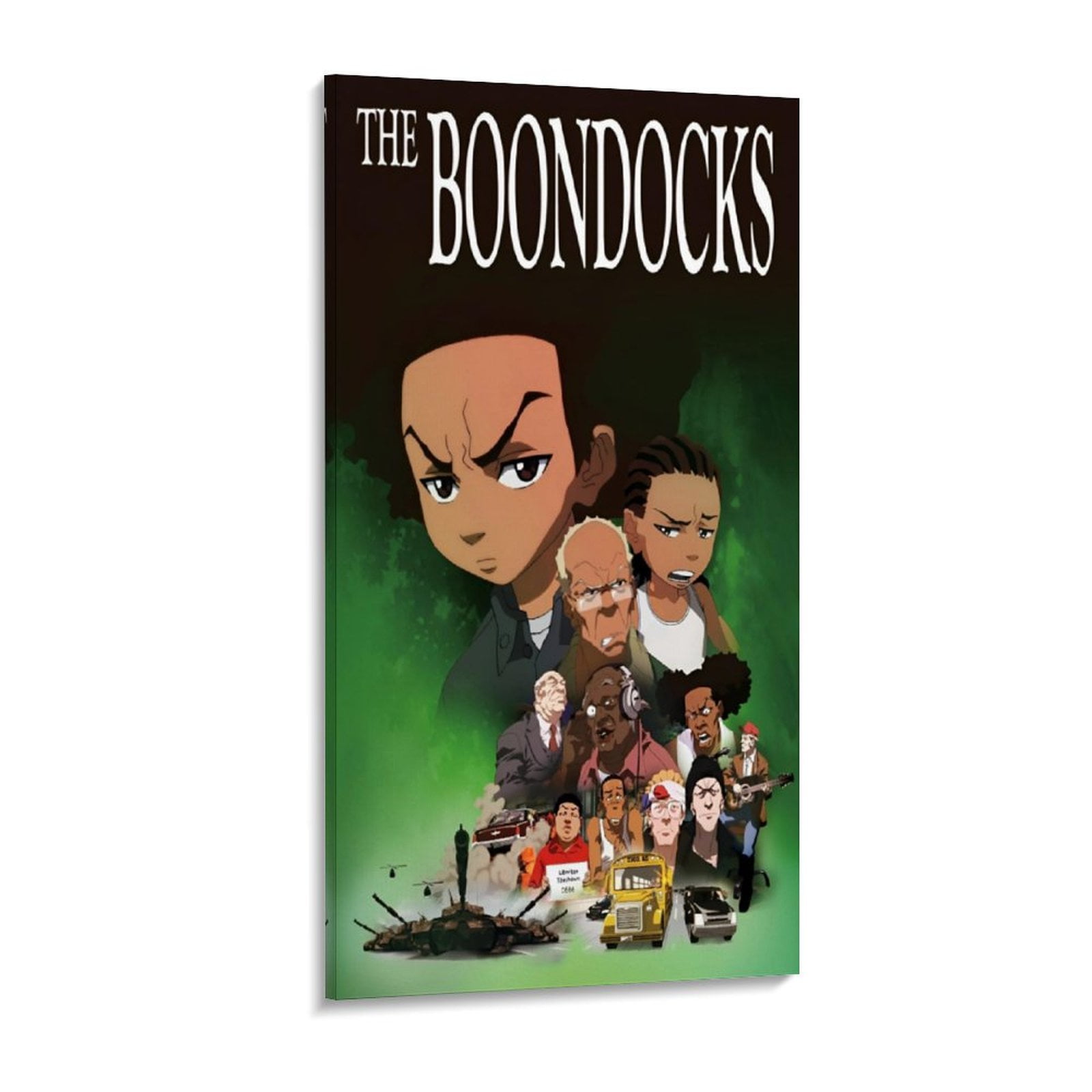 The Boondocks Wall Art, Canvas Hanging Painting, Artwork for Living ...