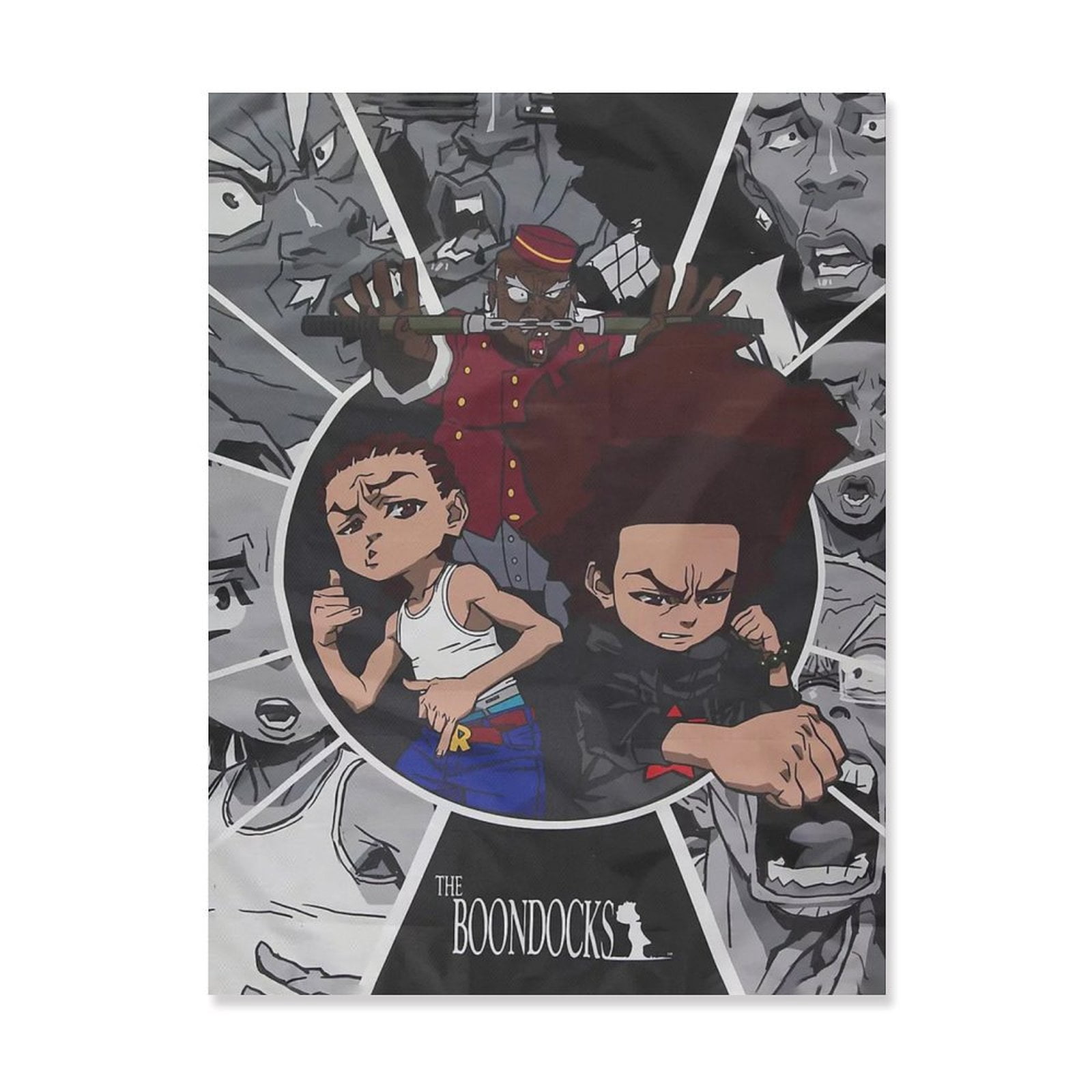 The Boondocks Wall Art, Canvas Hanging Painting, Artwork for Living ...