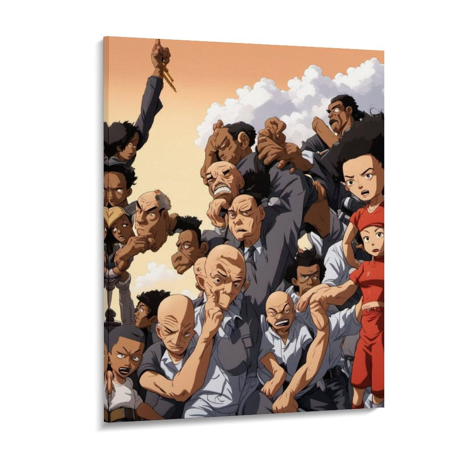 The Boondocks Wall Art, Canvas Hanging Painting, Artwork for Living ...
