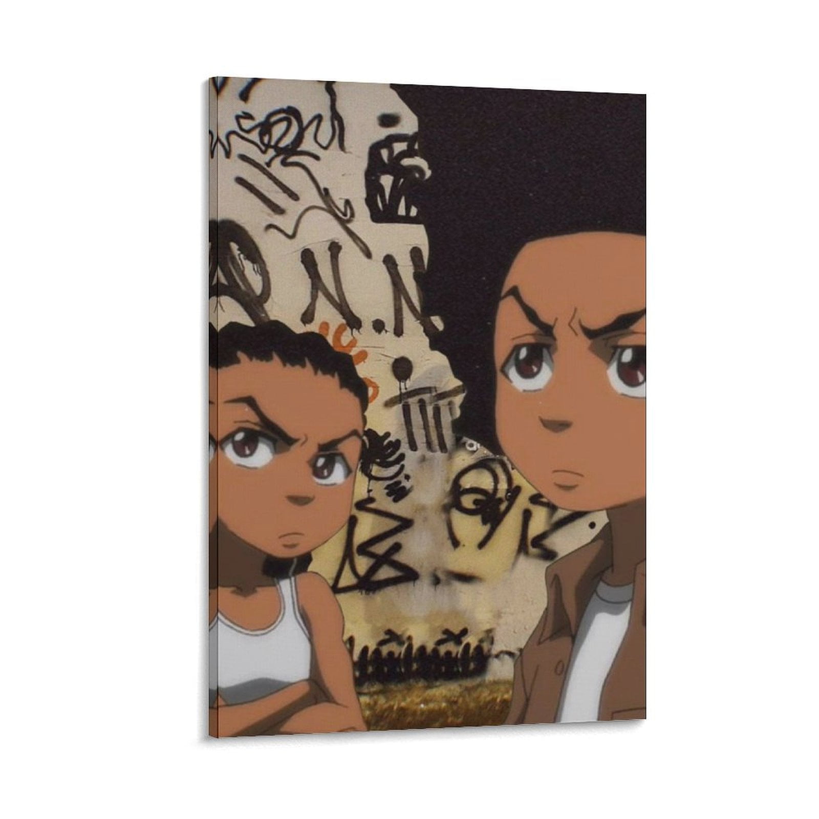 The Boondocks Wall Hanging Painting Wall Art Canvas Paintings Posters ...