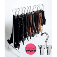 Boot Butler Solo Boot Storage Rack & Shaper, 5-Pair Free-Standing ...