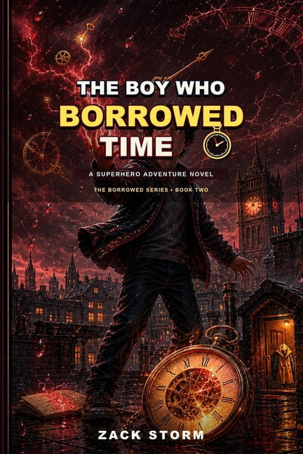 The Borrowed The Boy Who Borrowed Time: A Superhero Adventure Novel ...