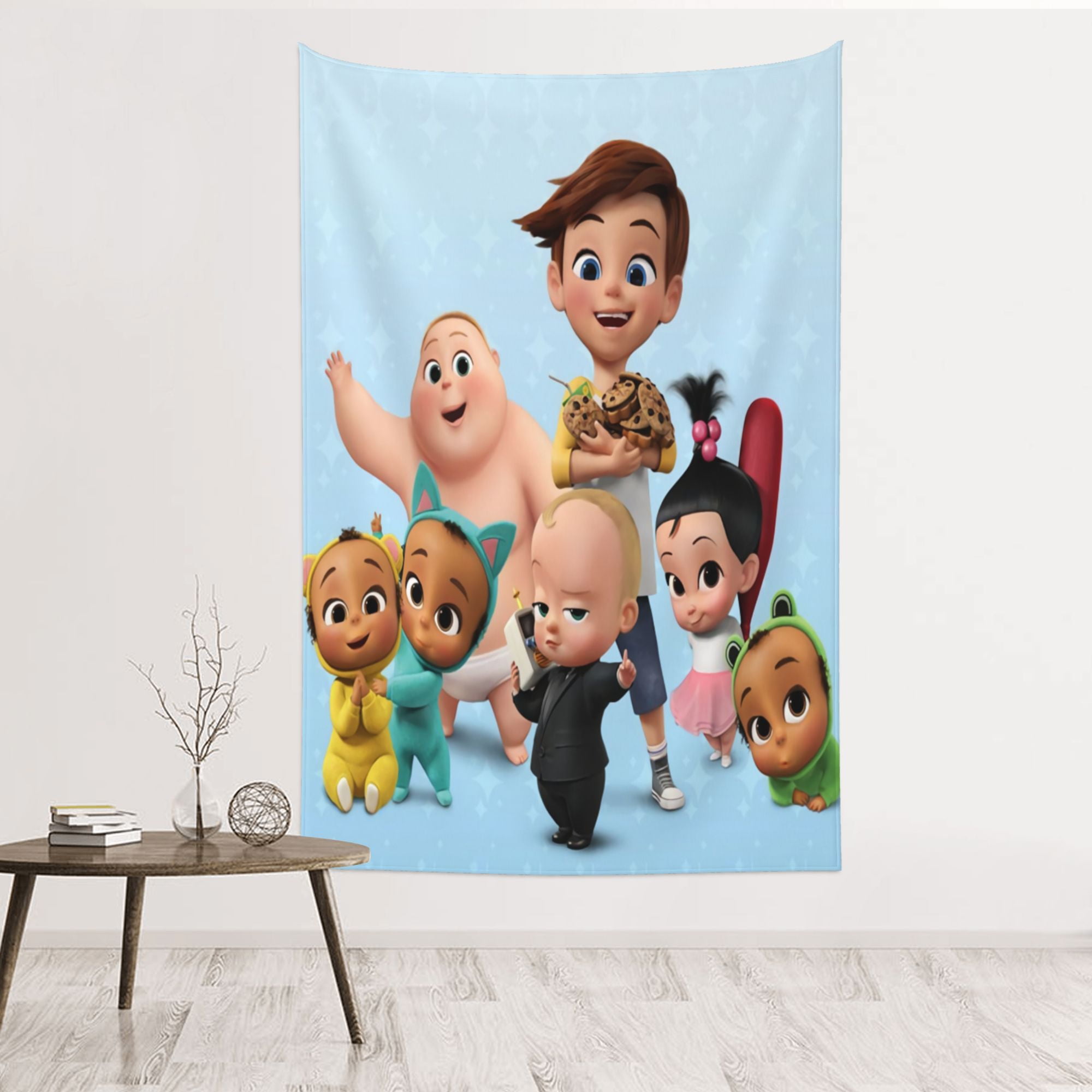The Boss Baby Tapestry Aesthetic Wall Hanging for Living Room Bedroom ...