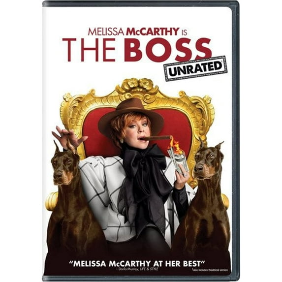 The Boss DVD, MPAA R, Comedy Featuring Melissa McCarthy - Walmart.com