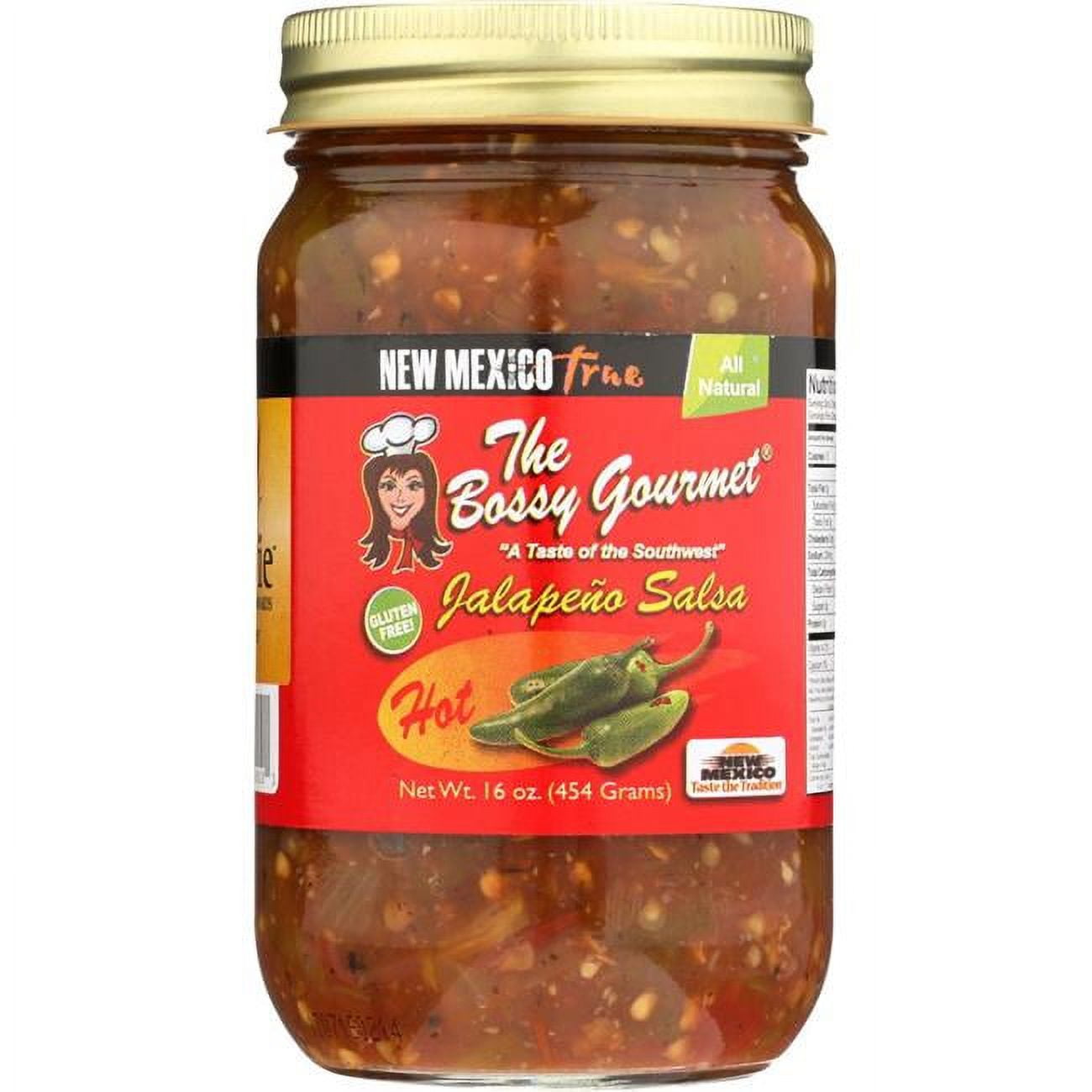 The Bossy Gourmet Jalapeno Salsa - 16 oz - Walmart.com