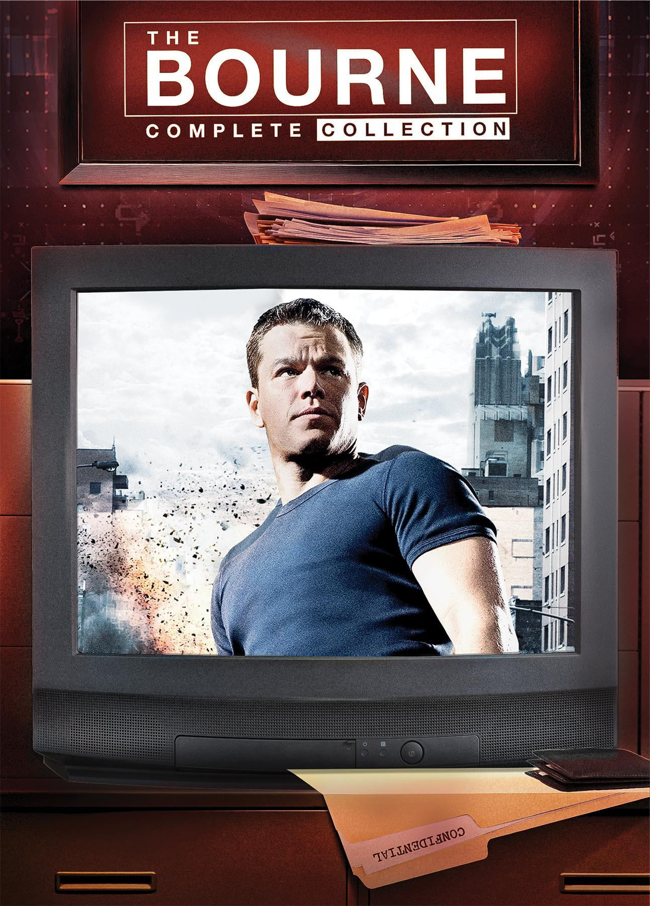 The Bourne Complete Collection (DVD), Action, Universal - Walmart.com