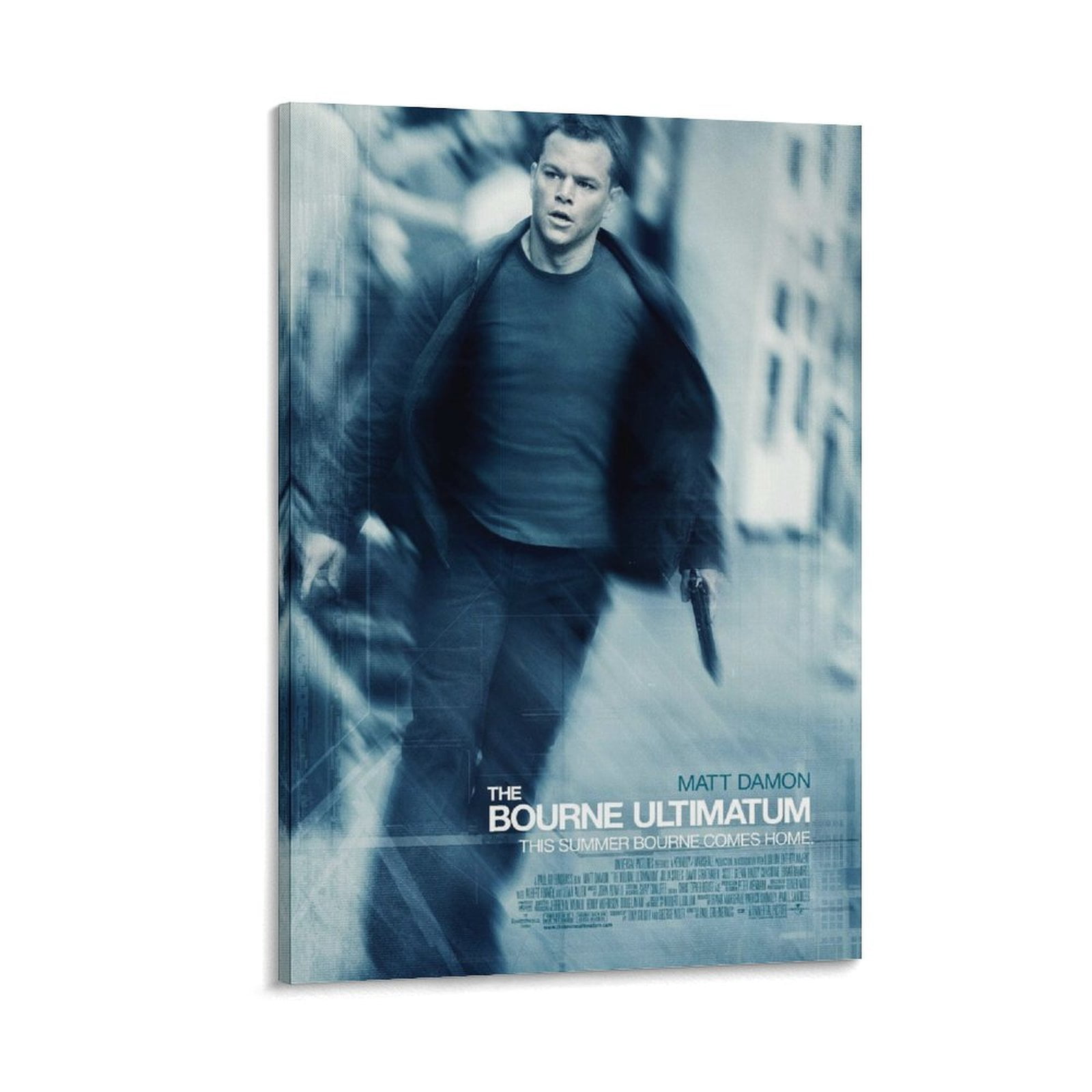 The Bourne Ultimatum Classic Movie Poster Canvas Art Poster and Wall ...