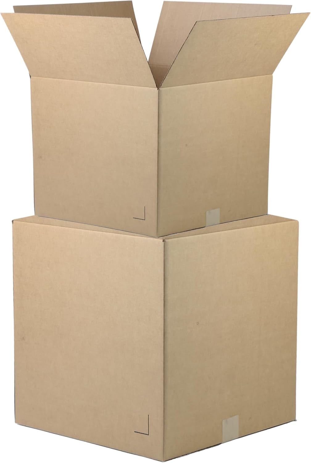 The Boxery, Shipping Boxes, 8"x8"x8", 25 pack Brown/Kraft Corrugated ...