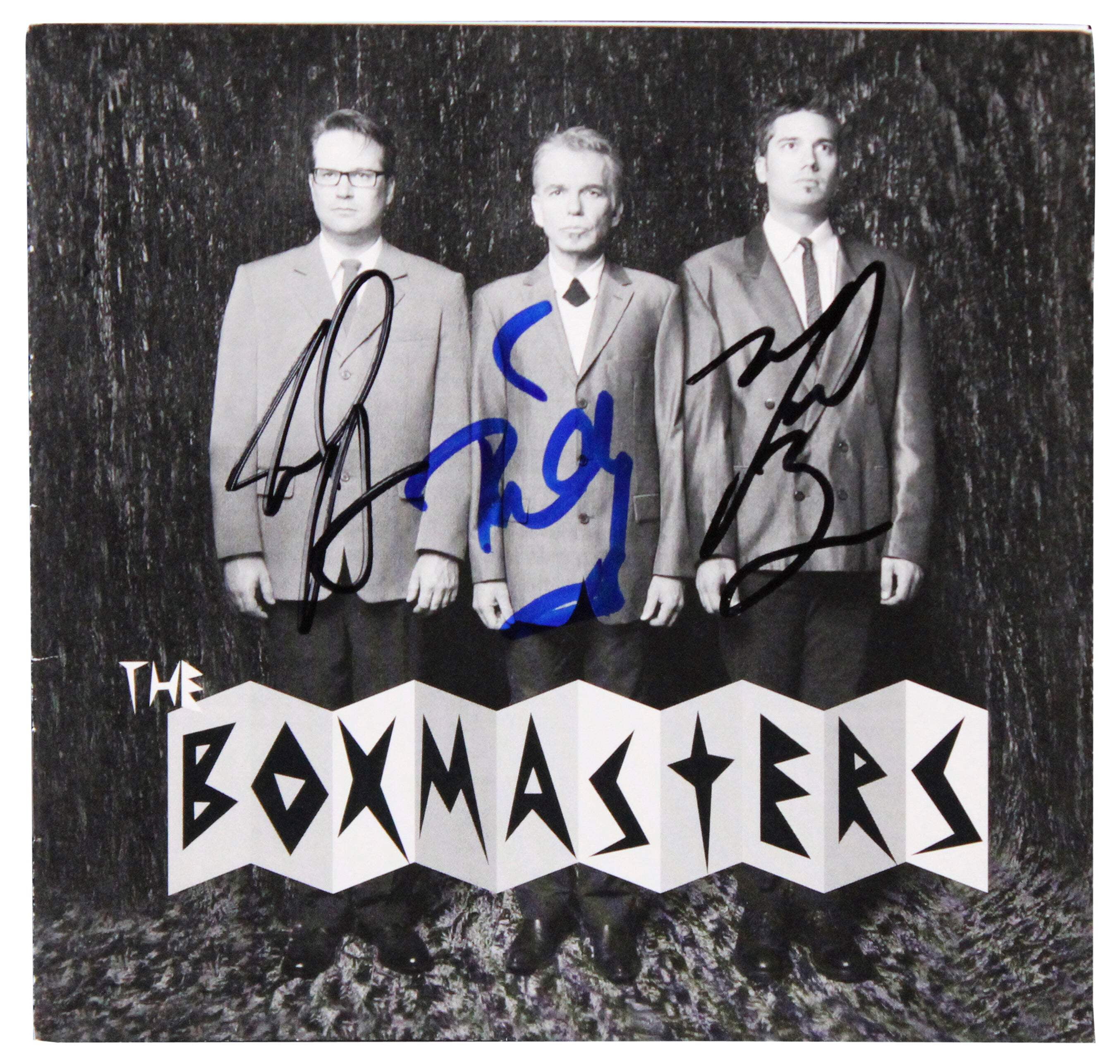 The Boxmasters (3) Thornton, Andrews Butler Signed CD Insert BAS # ...