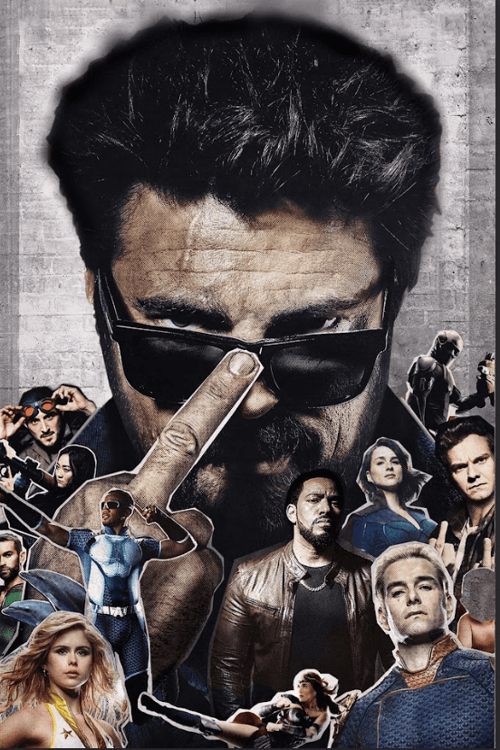 The Boys 2019 Poster 24x36 - Dark Superhero Action Series Violent ...