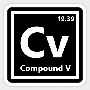 The Boys Compound V Periodic Table Element Sticker Phone Decal Water ...