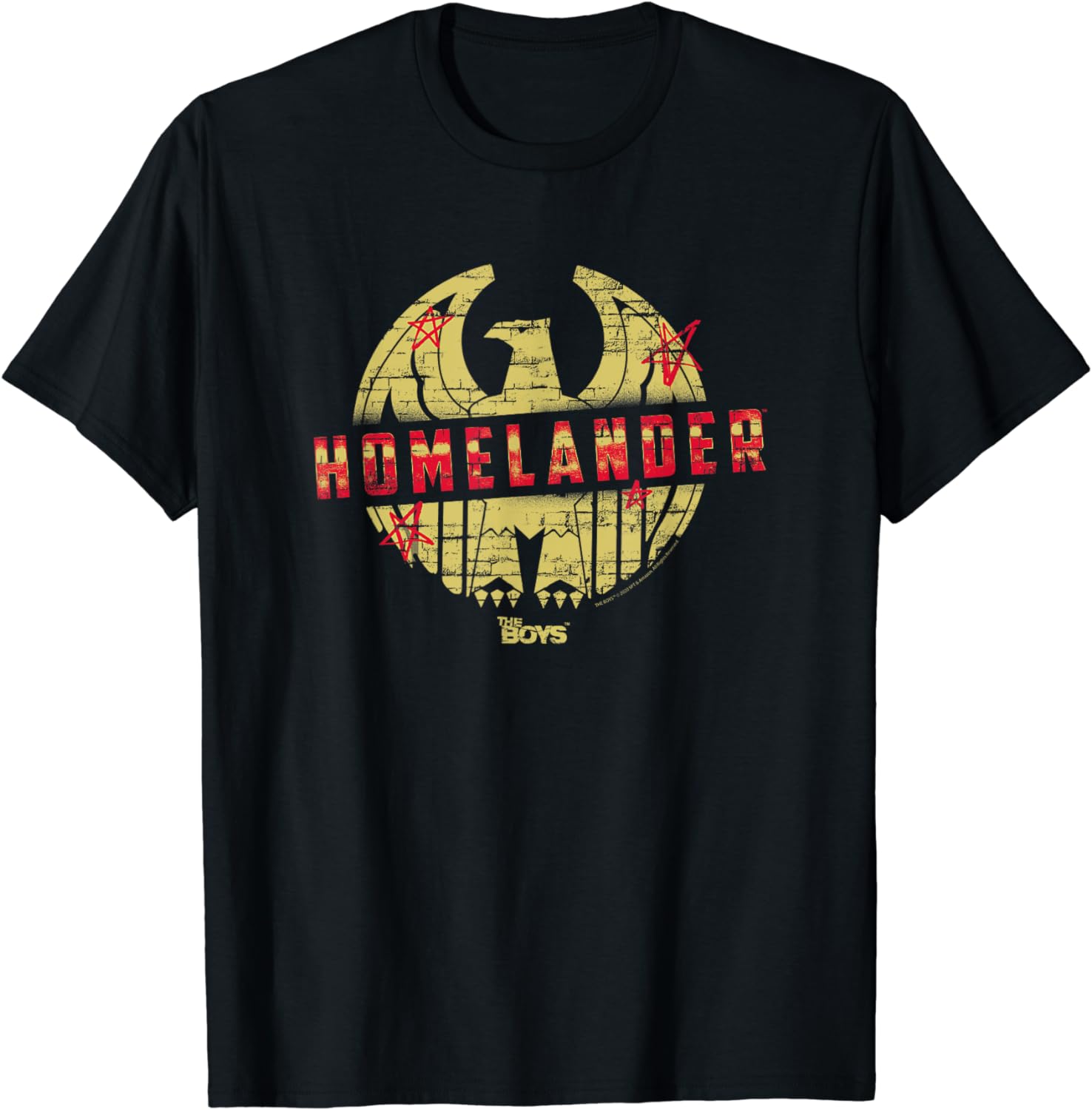 The Boys Homelander Symbol T-Shirt - Walmart.com