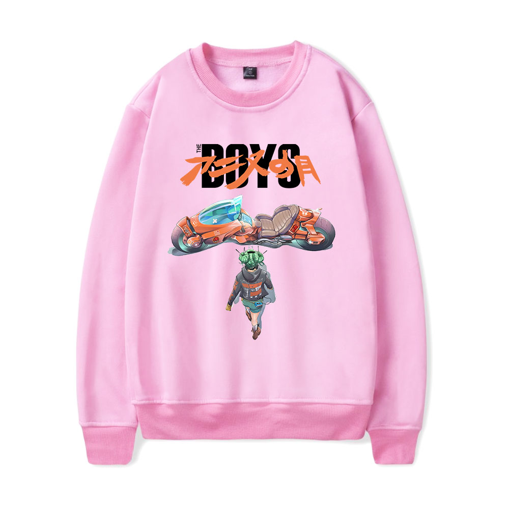 The Boys Merch Sweatshirt Anime Eyes Em-j Hoodie Fashion Unisex Men ...