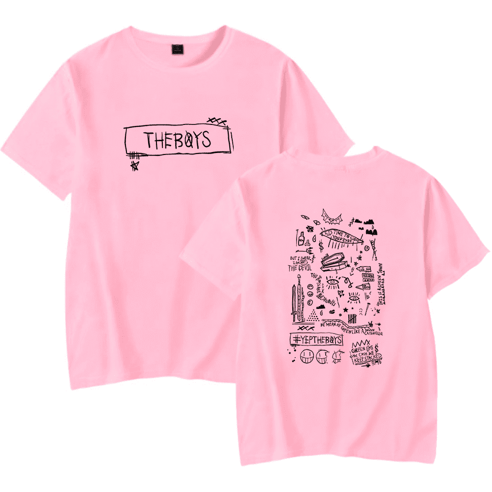 The Boys Merch T-shirt Sick Scrawl Tee Fashion Men Women t shirt ...