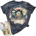 Boys of Fall Women's Bleached T-shirt with Halloween Horror Movie ...