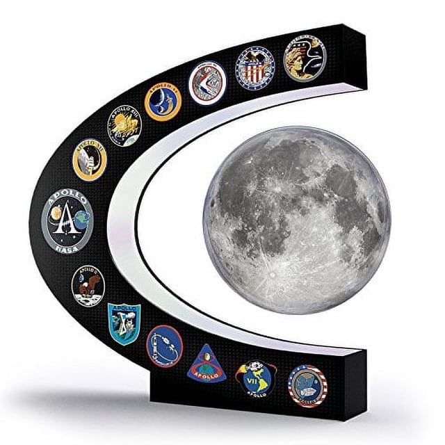 The Bradford Exchange Apollo Missions Spinning Levitating Moon ...