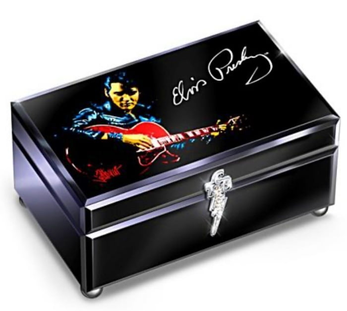 The Bradford Exchange Elvis Presley Reflections Featuring His Own Voice ...