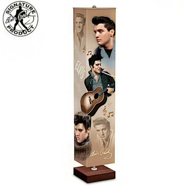 Bradford Exchange Elvis Presley‚Ñ¢ Rock 'n' Roll Legend Floor Lamp ...