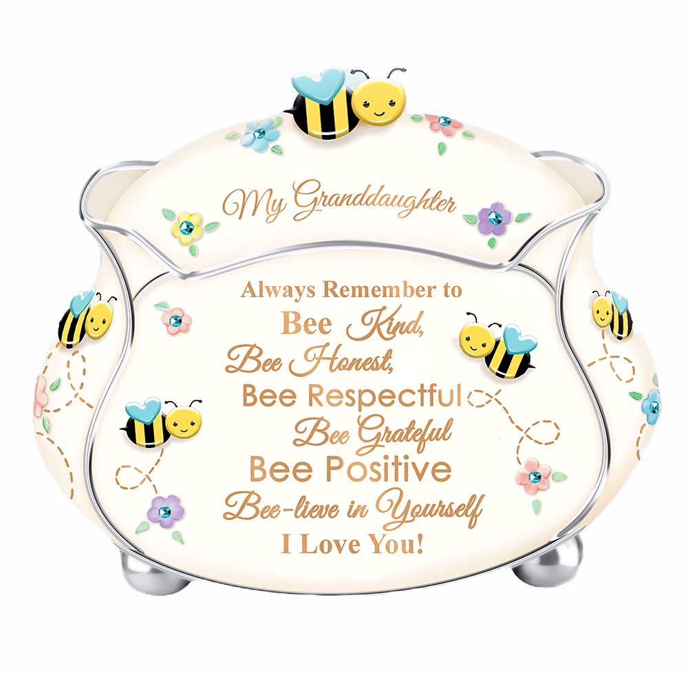 The Bradford Exchange Granddaughter Bee-lieve in Yourself Porcelain ...