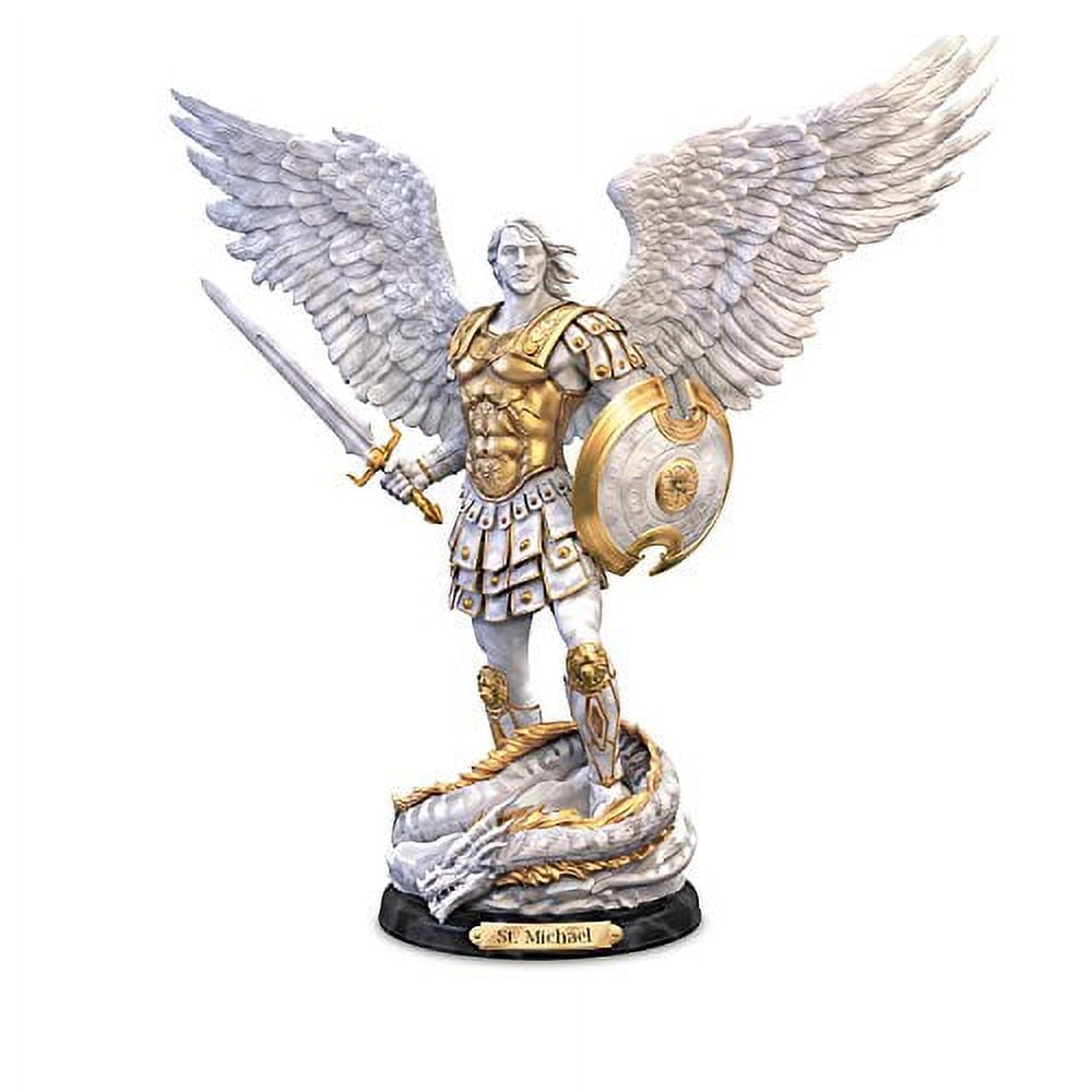 The Bradford Exchange Holy Protectors Sculpture Collection Saint ...