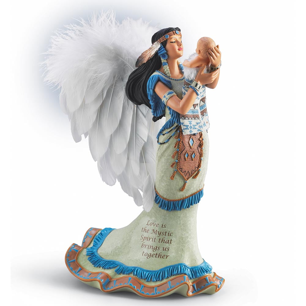 The Bradford Exchange Majesty Of Love Native Angel Baby Spirit of ...