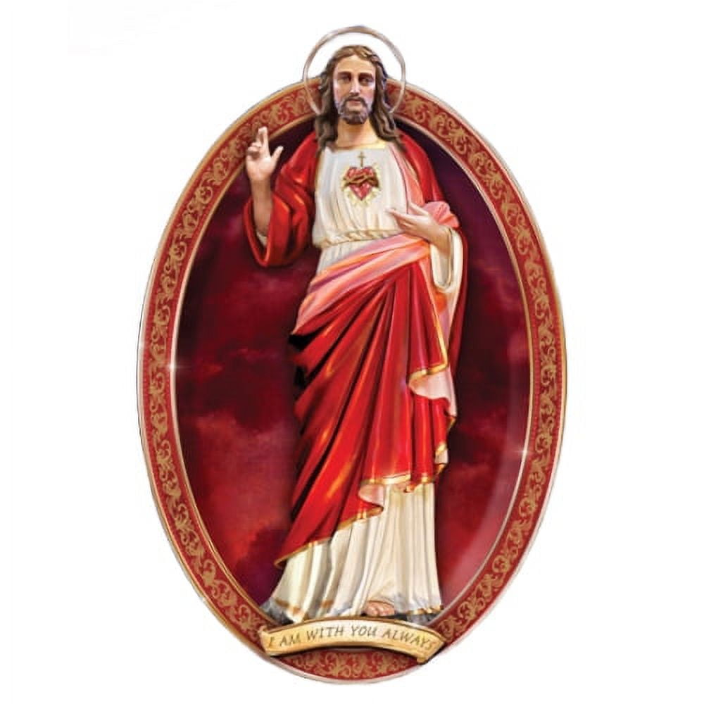 The Bradford Exchange Sacred Heart of Jesus Plate Officially Licensed ...