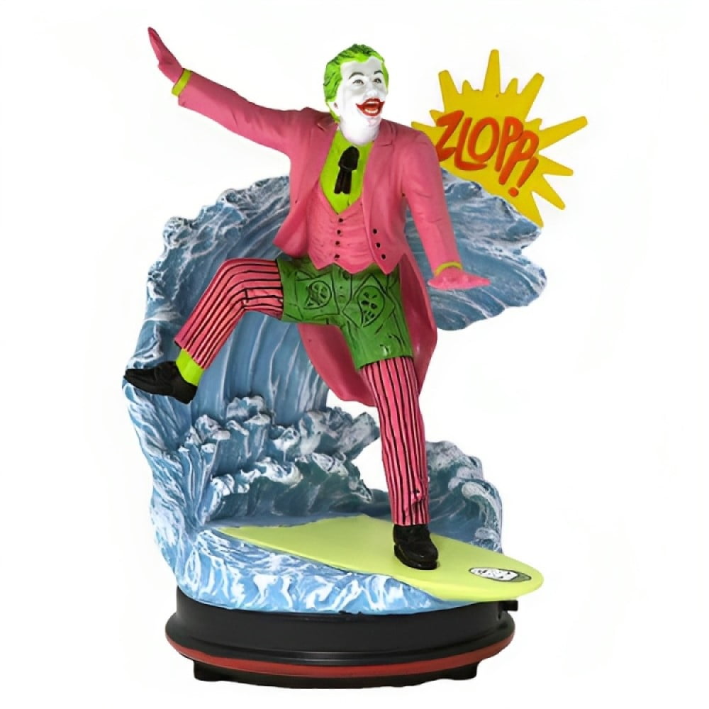 The Bradford Exchange Batman Classic TV Series Figurine Collection Issue #10: 'Surfing Joker ...