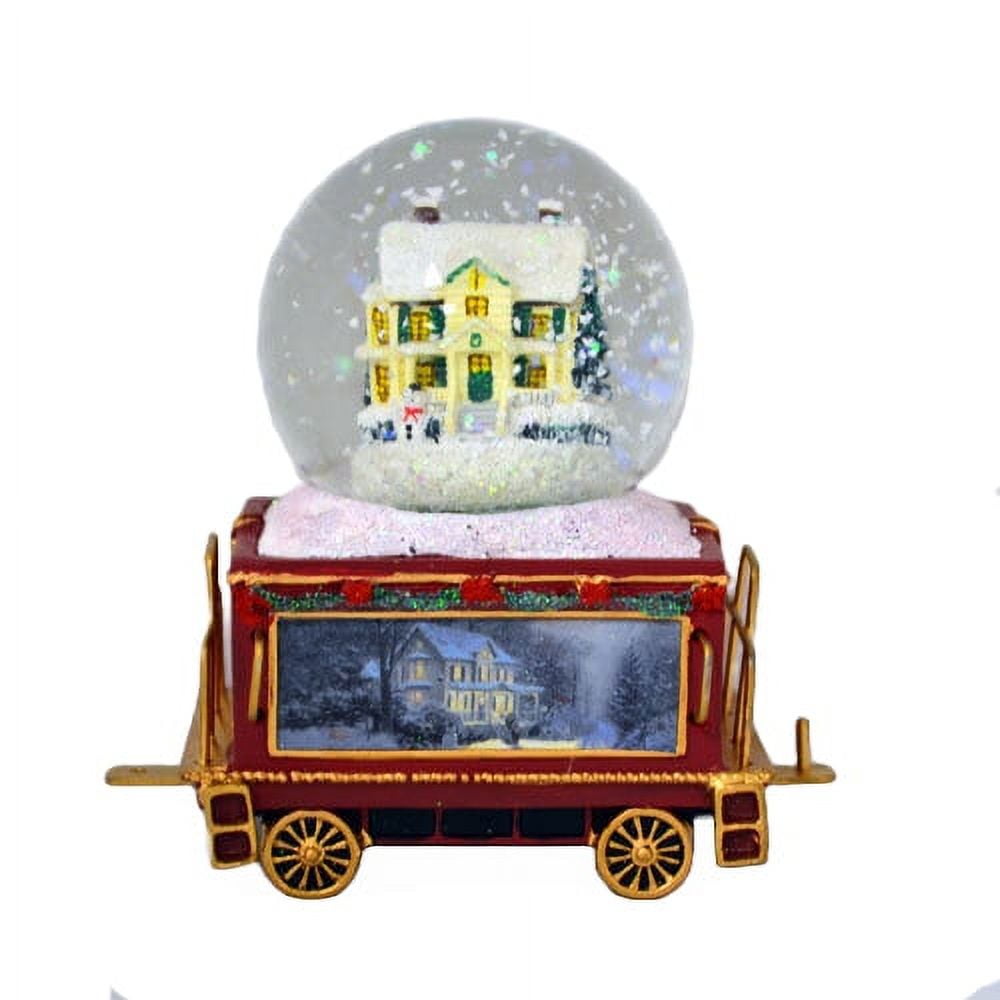 The Bradford Exchange Wonderland Express Miniature Snow Globe ...