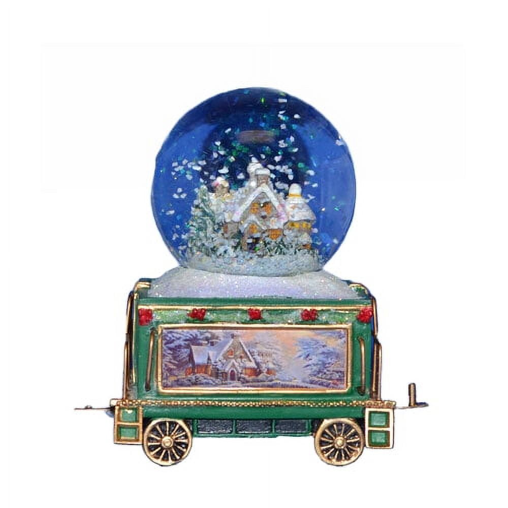 The Bradford Exchange Wonderland Express Miniature Snow Globe ...
