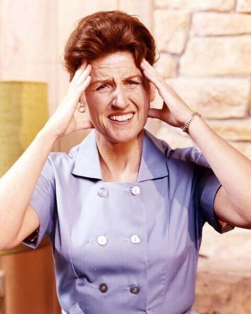 The Brady Bunch 1970's Ann B. Davis stressed out as Alice Nelson 11x17 ...