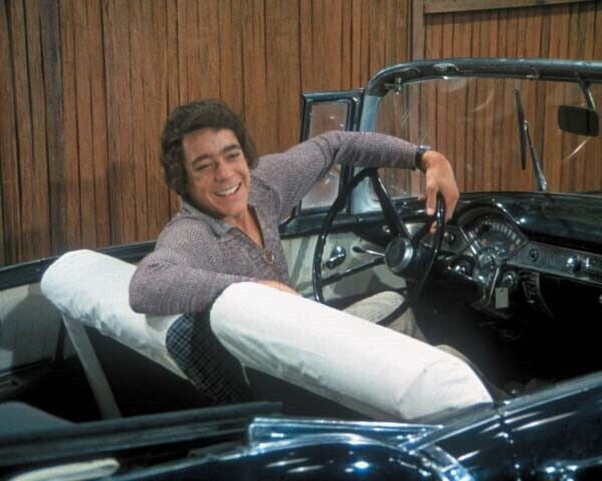 The Brady Bunch Barry Williams as Greg in 1971 Plymouth Barracuda 5x7 ...