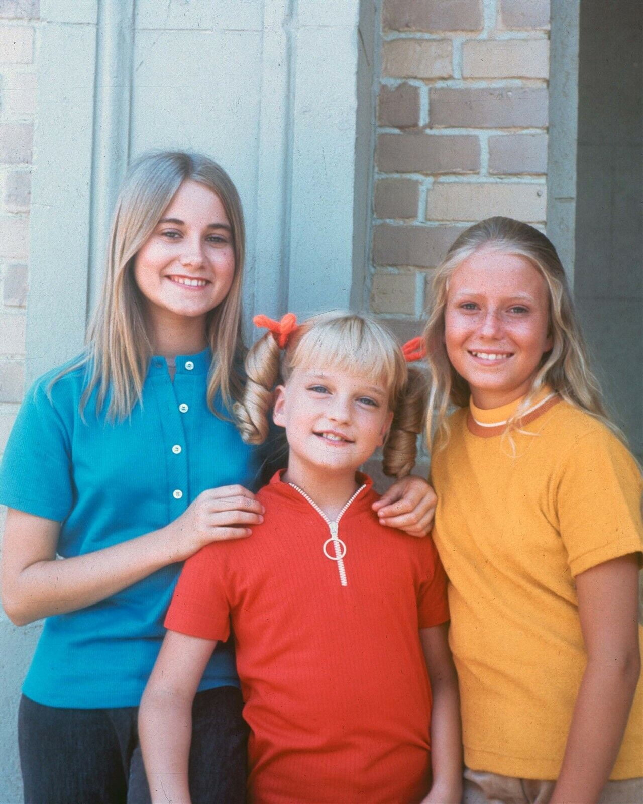 The Brady Bunch Maureen McCormick Eve Plumb Susan Olsen 8x10 inch photo ...