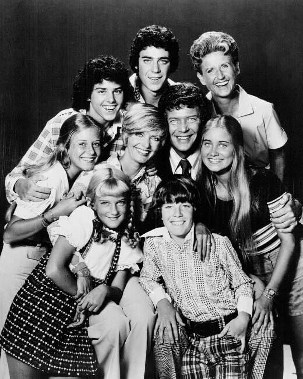 The Brady Bunch Reed Henderson & Brady kids pose family portrait 5x7 ...