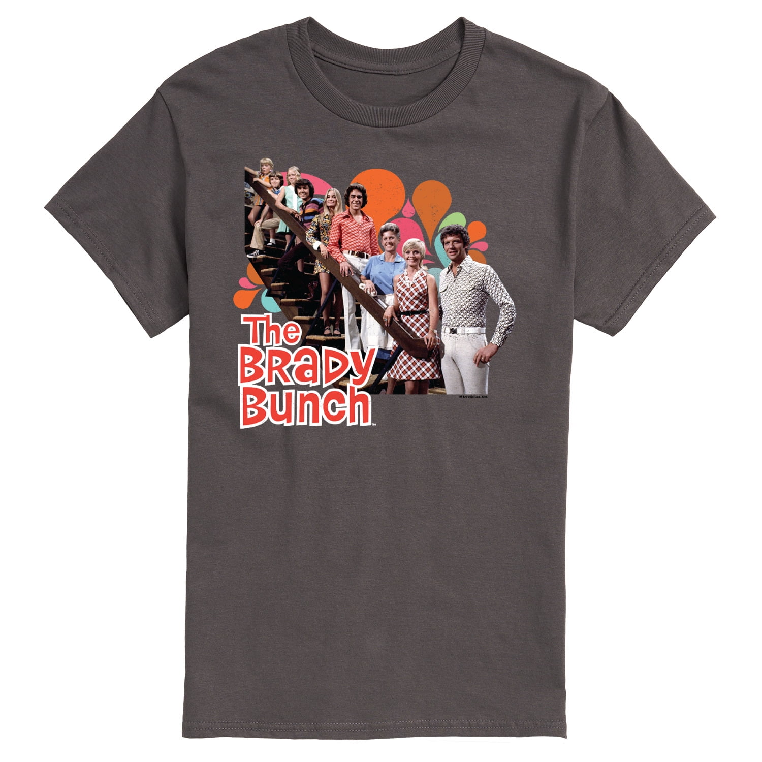 The Brady Bunch TV Show - Family Photo - Men's Short Sleeve Graphic T ...