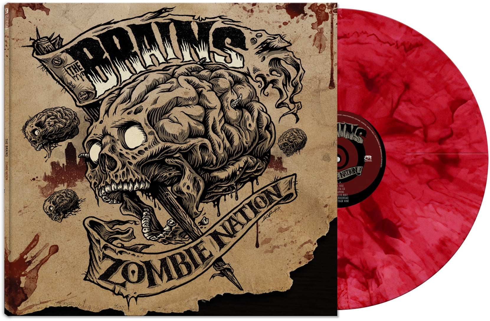 The Brains - Zombie Nation - Music & Performance - Vinyl - Walmart.com