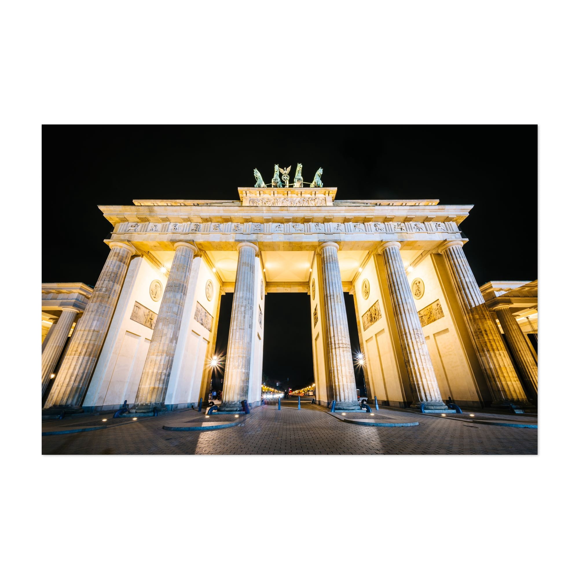 The Brandenburg Gate - Berlin Germany Photography Architecture ...