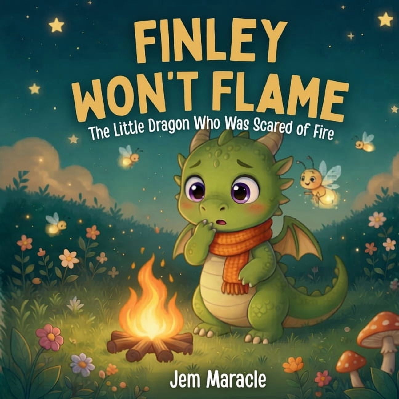 The Brave Little Dragon Finley Won't Flame: The Little Dragon Who Was ...