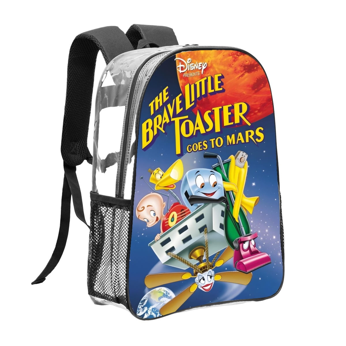 The Brave Little Toaster Transparent Backpack - Guard Dog Security ...