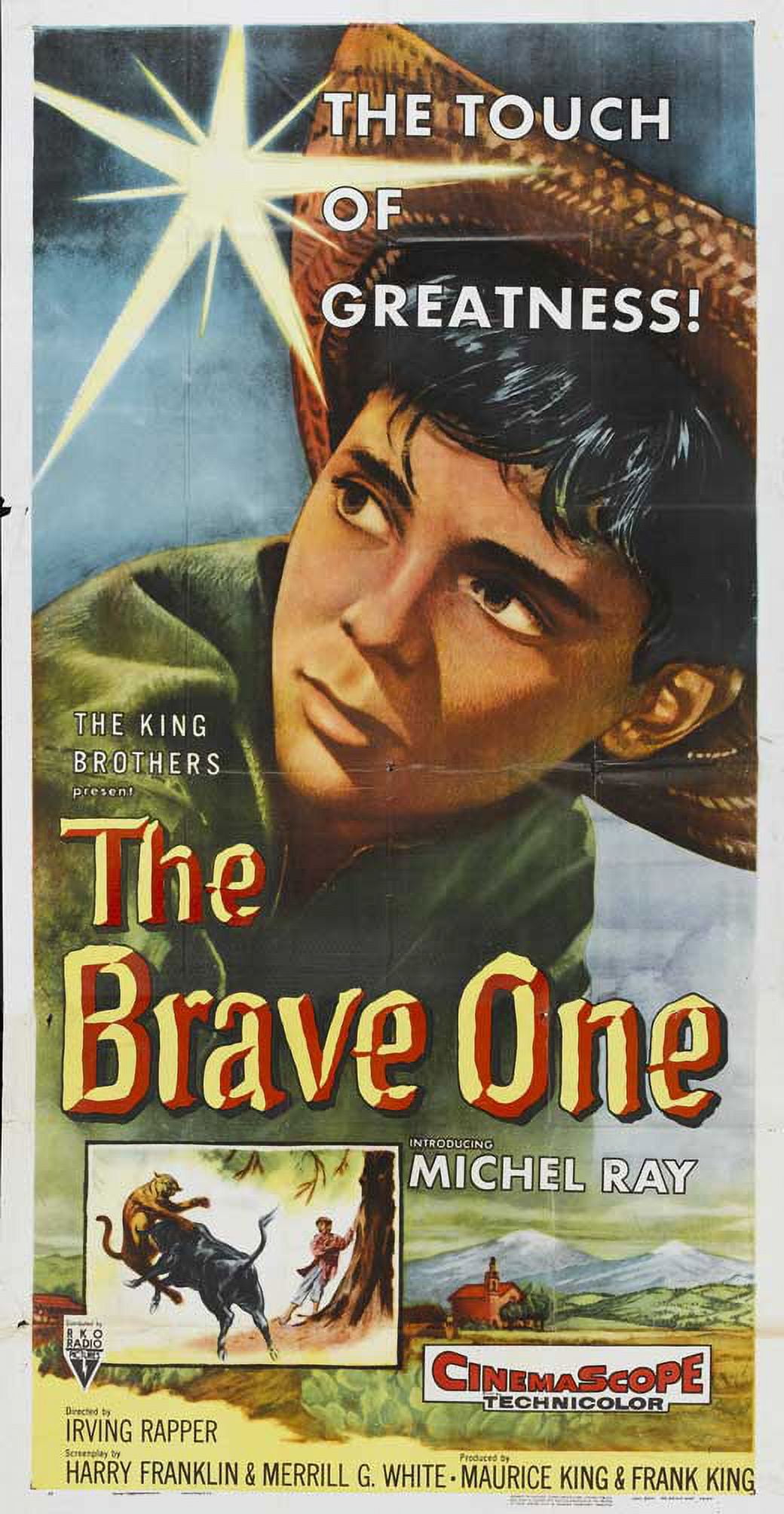 The Brave One - movie POSTER (Style A) (20" x 40") (1956) - Walmart.com