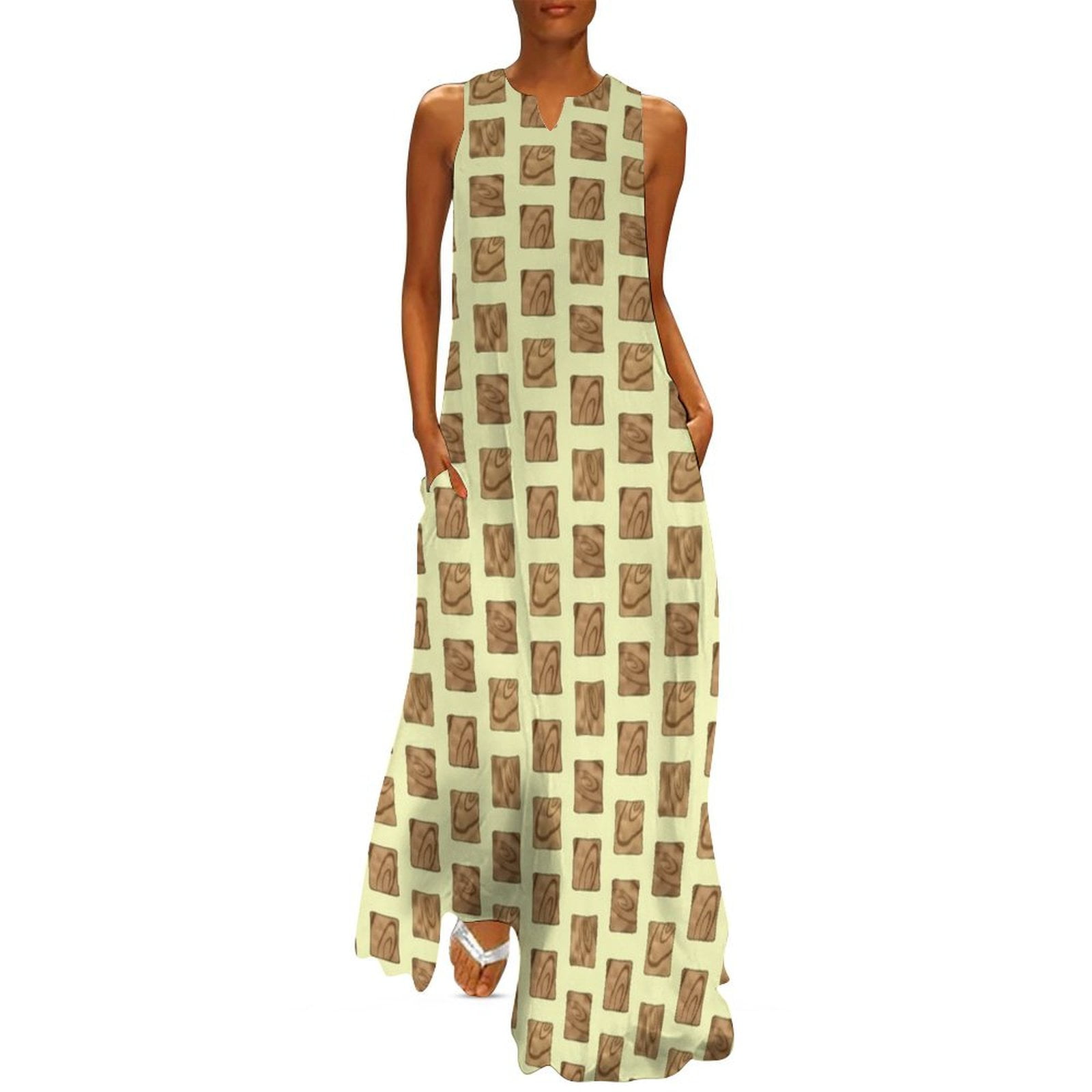 The Breakfast Selection - Cinnamon Swirl Crunch Long Dress african ...