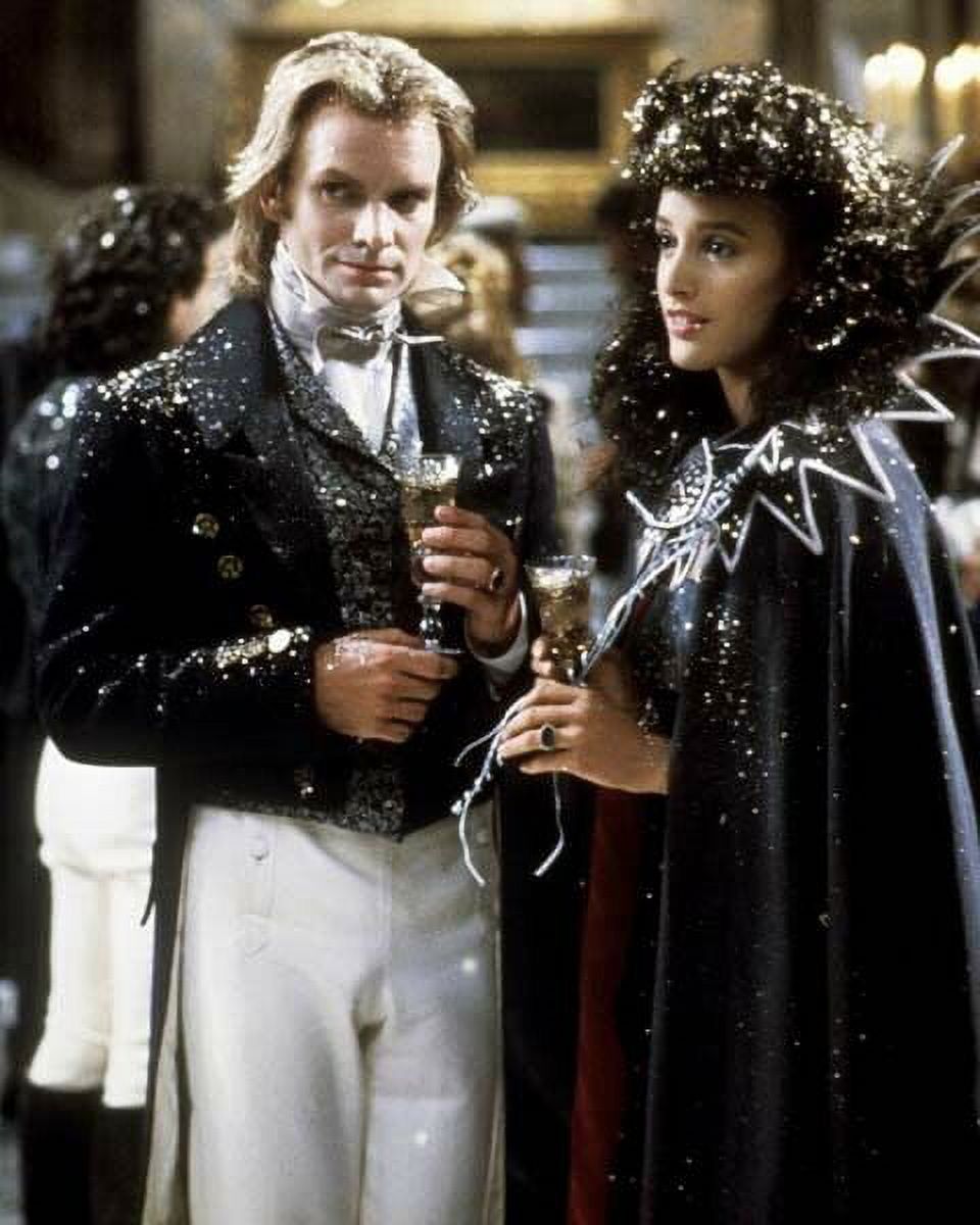 The Bride 1985 movie Sting Jennifer Beals hold champgane glasses 16x20 ...