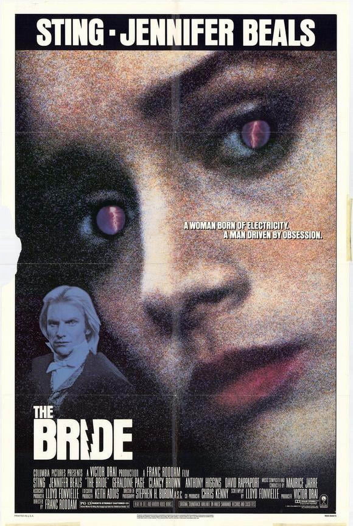 The Bride - movie POSTER (Style B) (11" x 17") (1985) - Walmart.com
