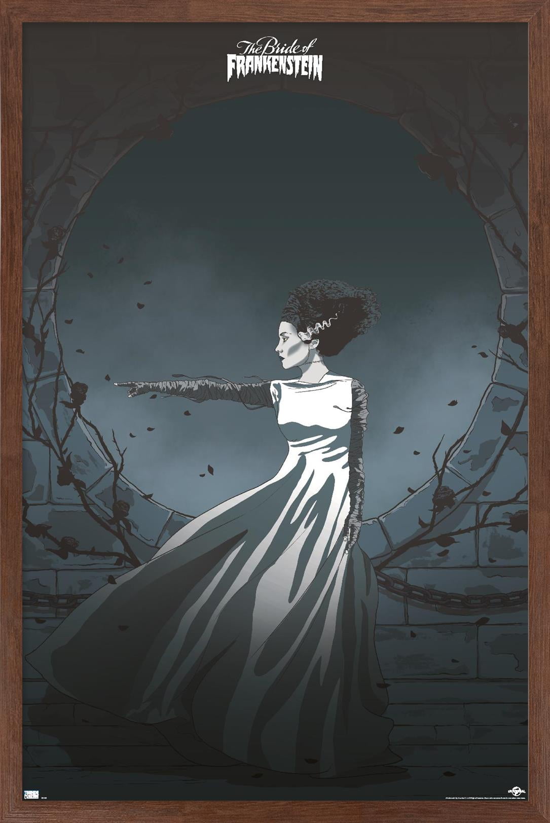 Frankenstein And His Bride Art