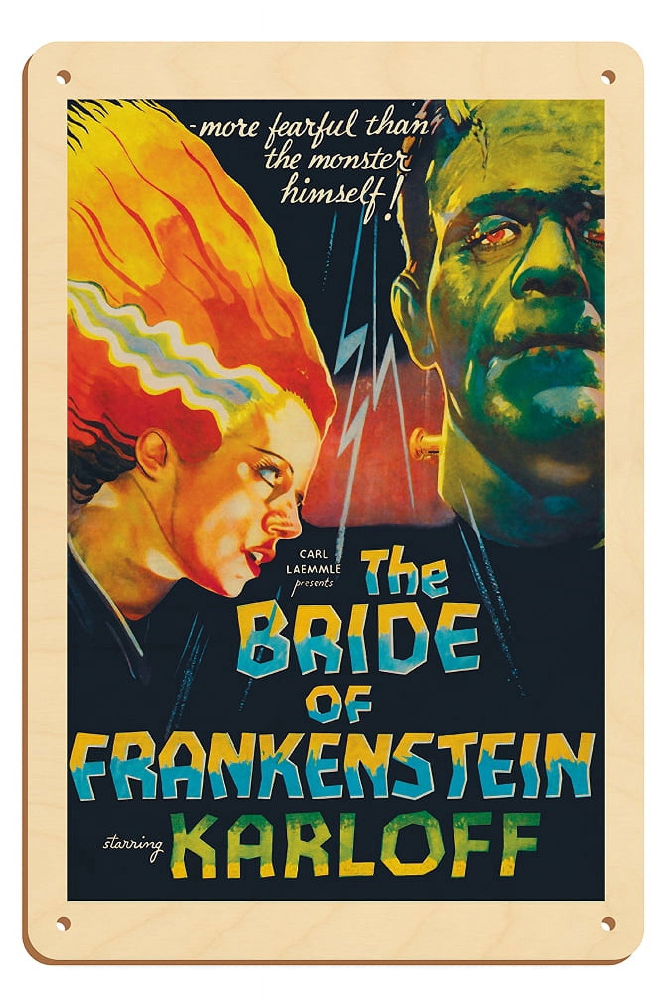 The Bride of Frankenstein - Starring Boris Karloff & Elsa Lanchester ...
