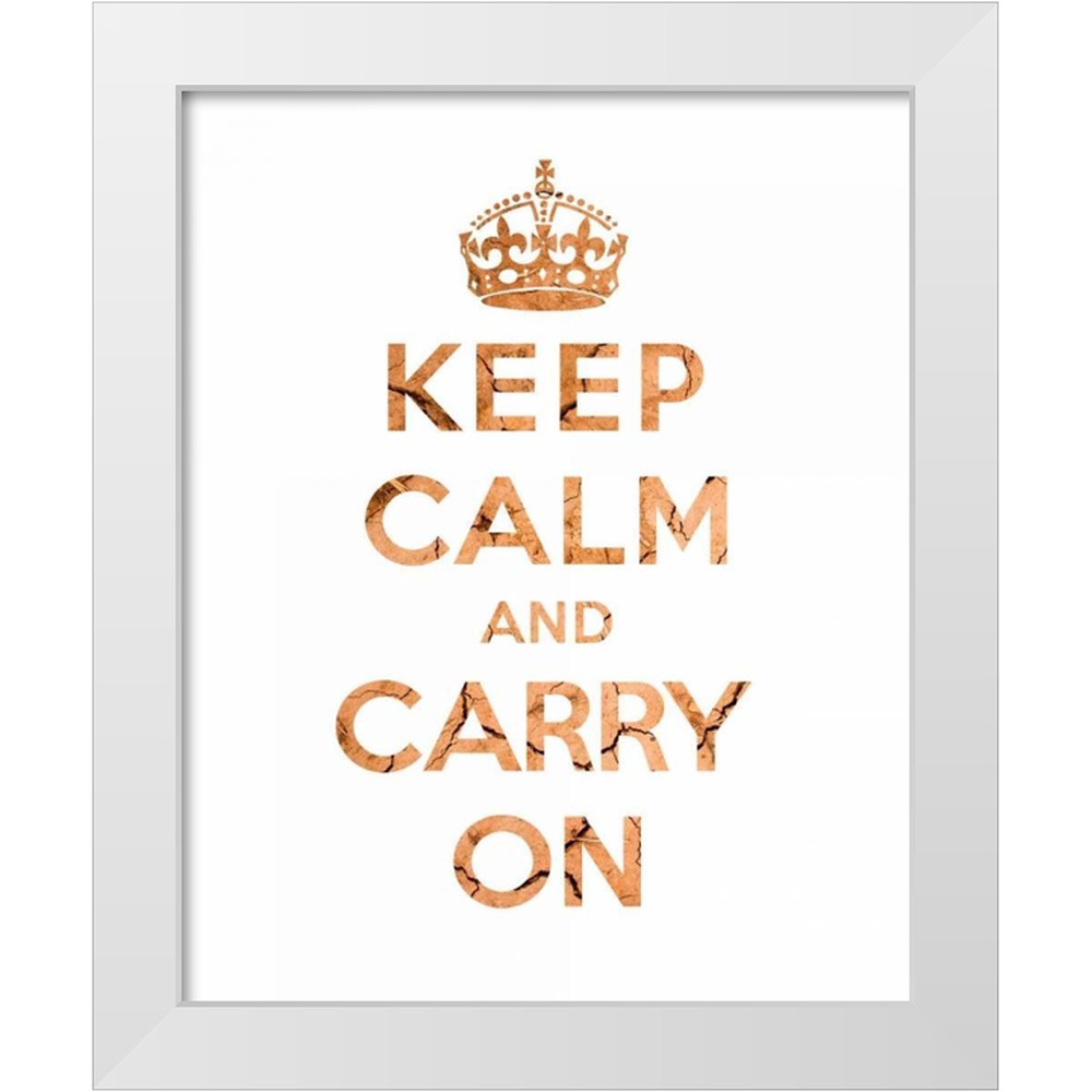 The British Ministry of Information 15x18 White Modern Wood Framed ...