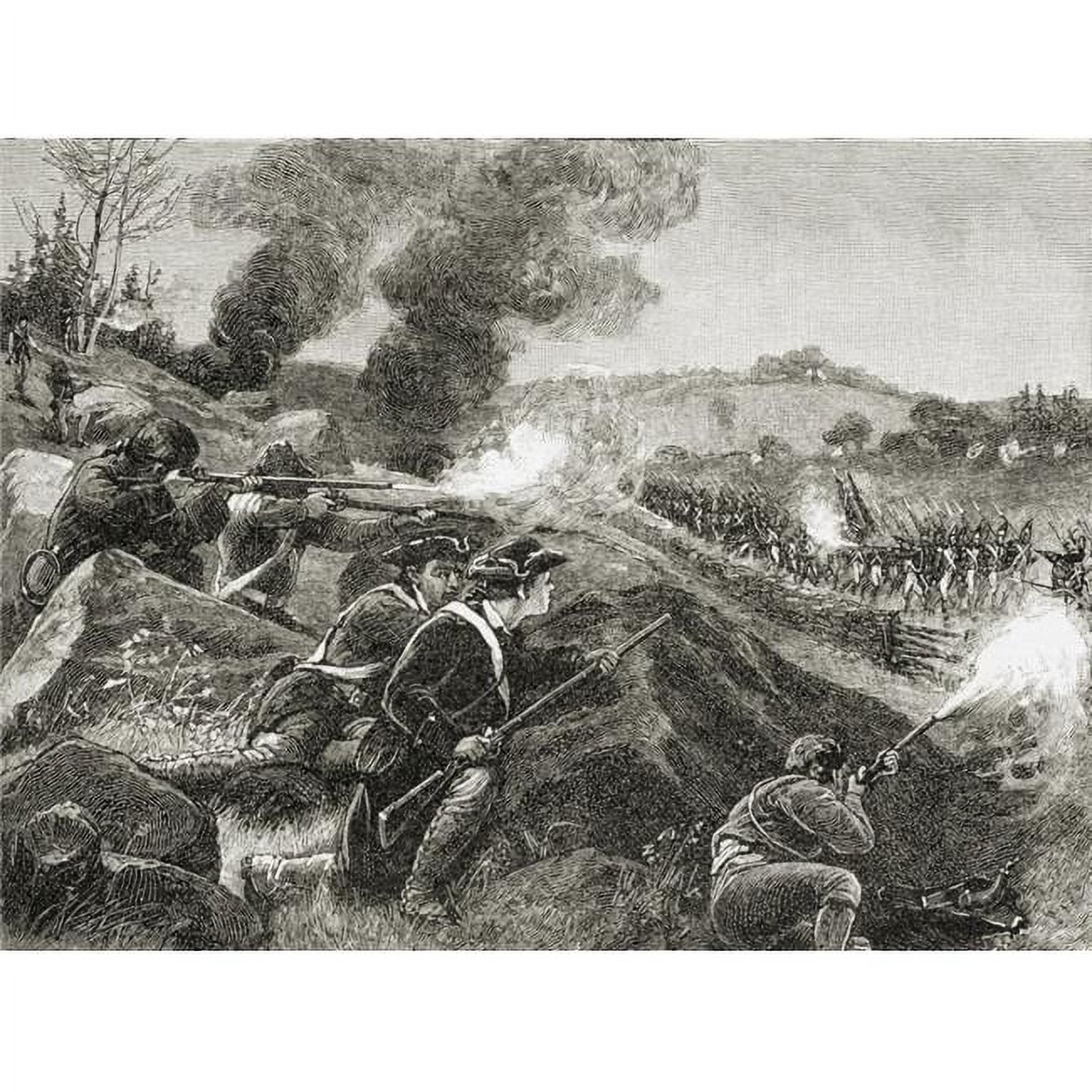 The British Retreating From Lexington Battle of Lexington & Concorde ...