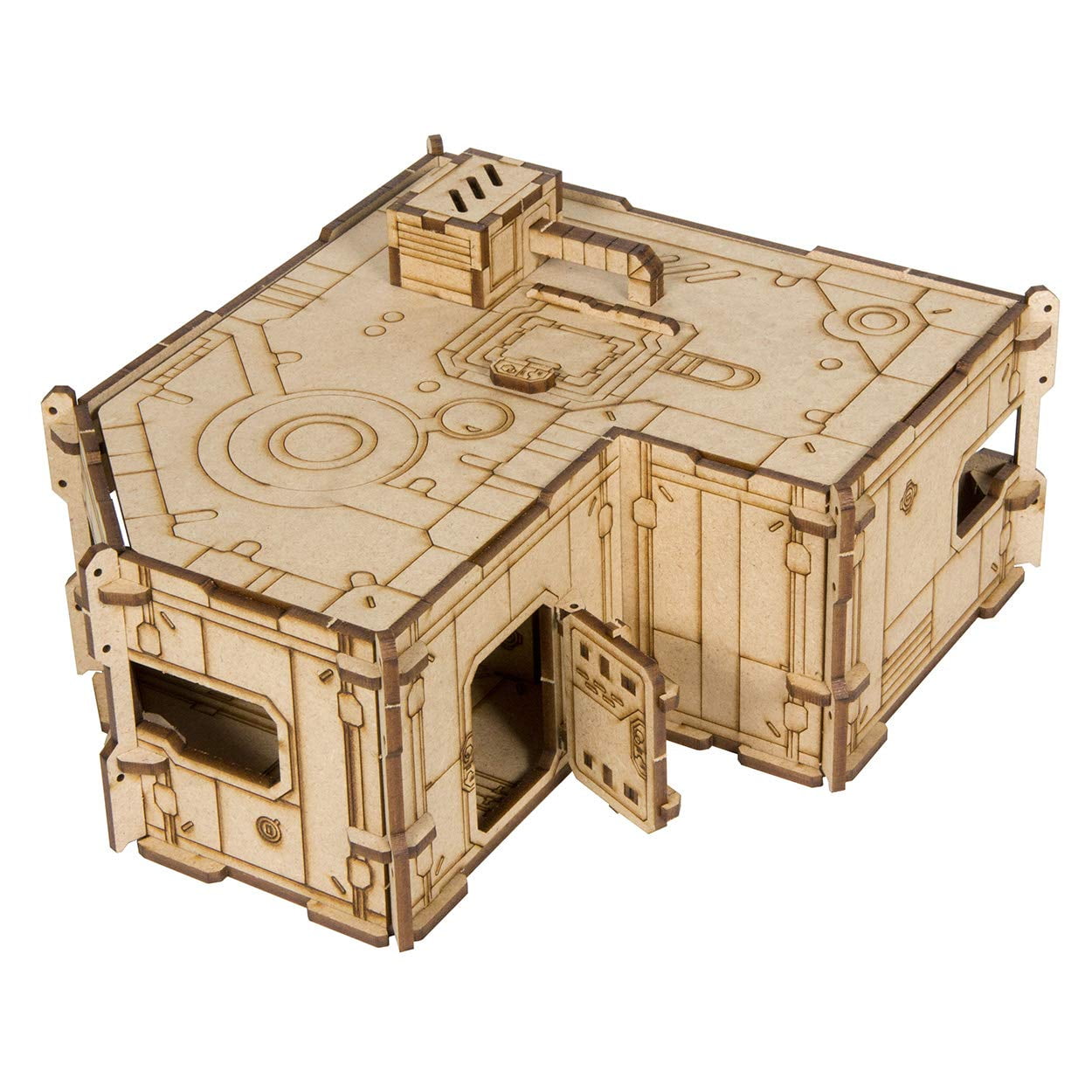 The Broken Token Horizon Grid MK 1 - MDF Terrain Building for Sci-Fi Games and Wargaming C65 ...