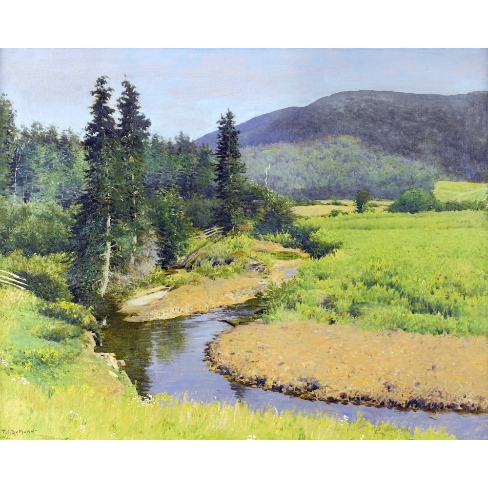 The Brook Poster Print by Frank Vincent Dumond - Walmart.com