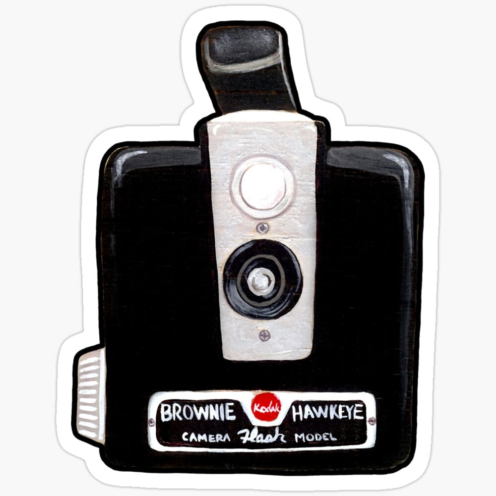 The Brownie Camera Sticker Phone Decal Water Bottle Stickers Car Decals ...